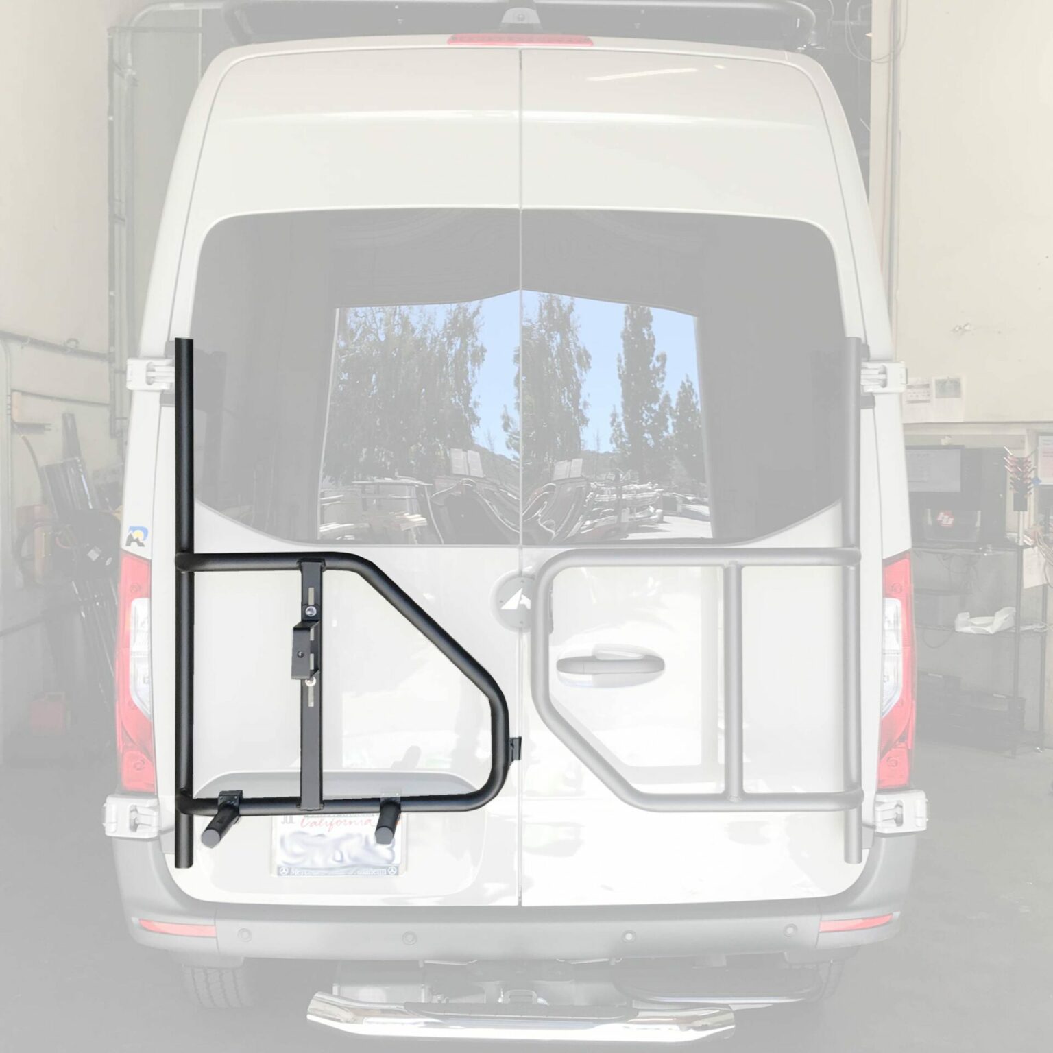 Mercedes Sprinter Rear Door Cargo Racks - Nomadic Supply Company®