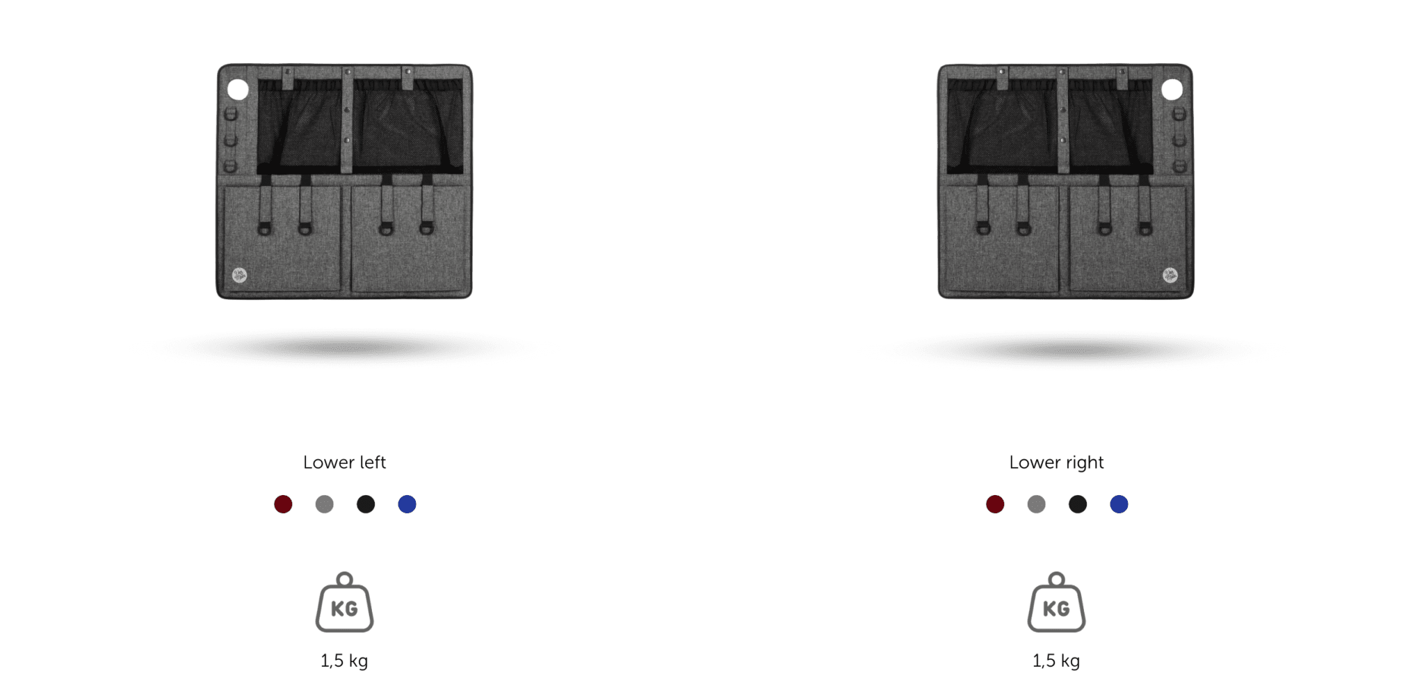 Van der Moon Rear Door Organizer for Ram Promaster Vans