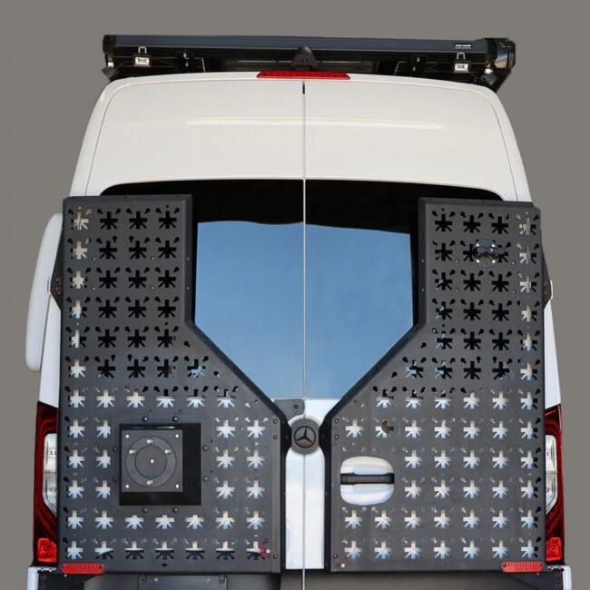 nVader Rack Rear Door Cargo Rack for 2019+ Mercedes Sprinter Vans