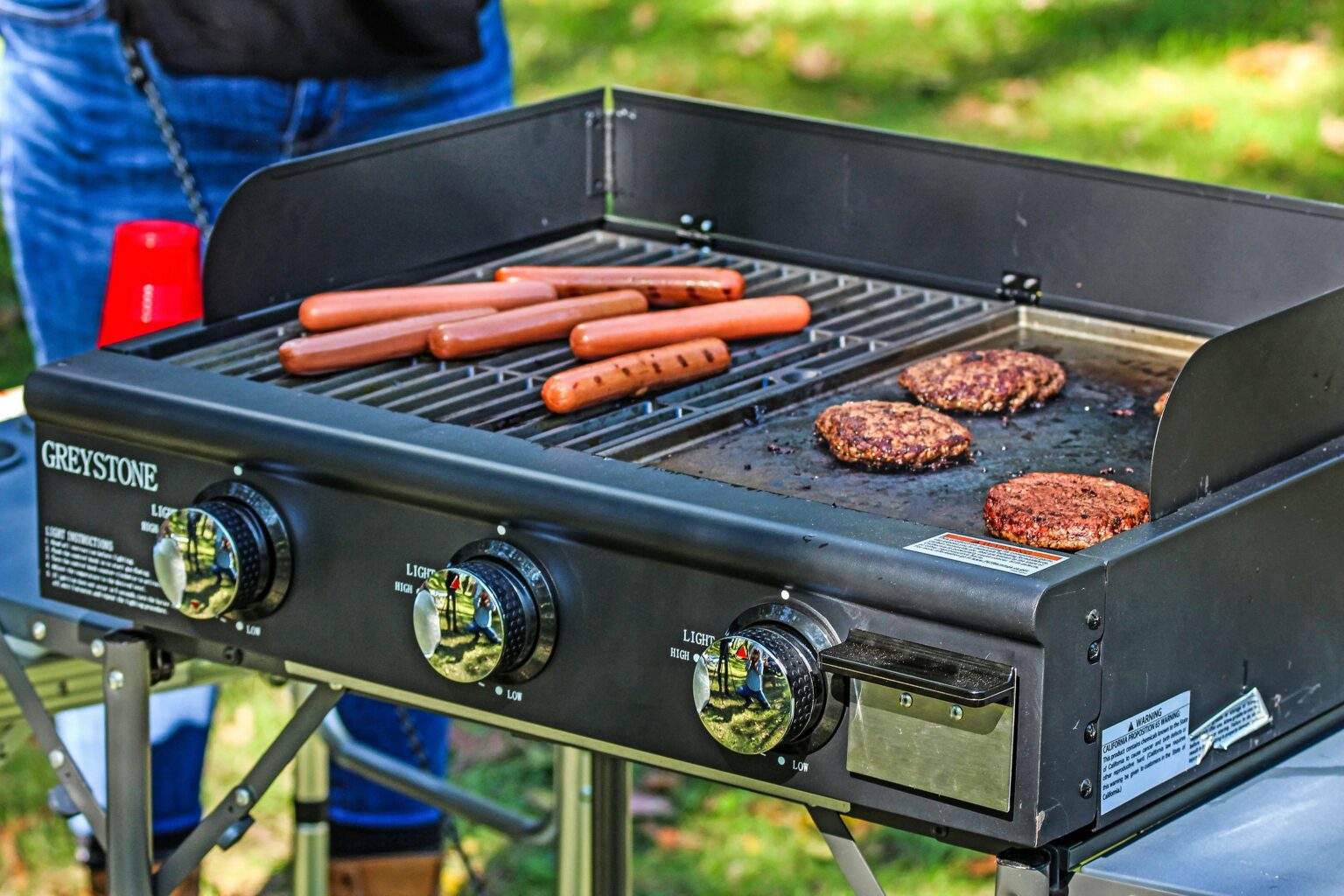 Furrion Greystone 25" Side By Side Grill/Griddle (HF2519A-3)