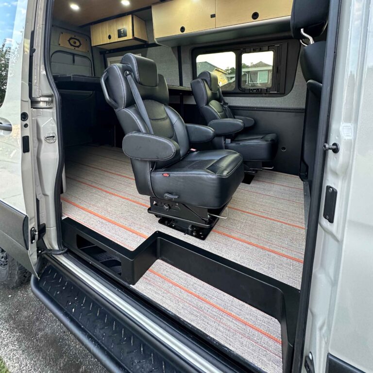 Tec Vanlife Sliding Door Storage Step for 2019+ Mercedes Sprinter Vans