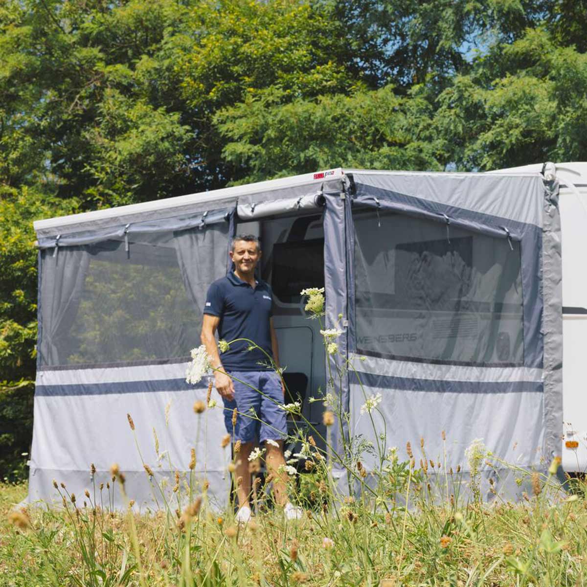 Fiamma F80S Awning Privacy Room for Mercedes Sprinter & Ram Promaster ...