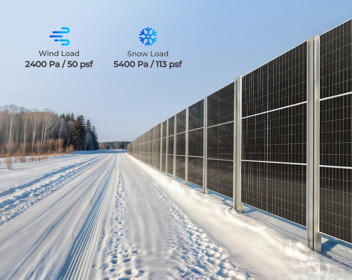 Renogy 590 Watt N-Type Bifacial Monocrystalline Solar Panel