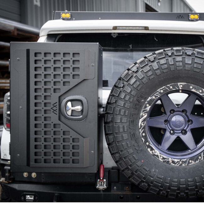 Ram Promaster Rear Door Cargo Rack Storage Boxes - Nomadic Supply Company®