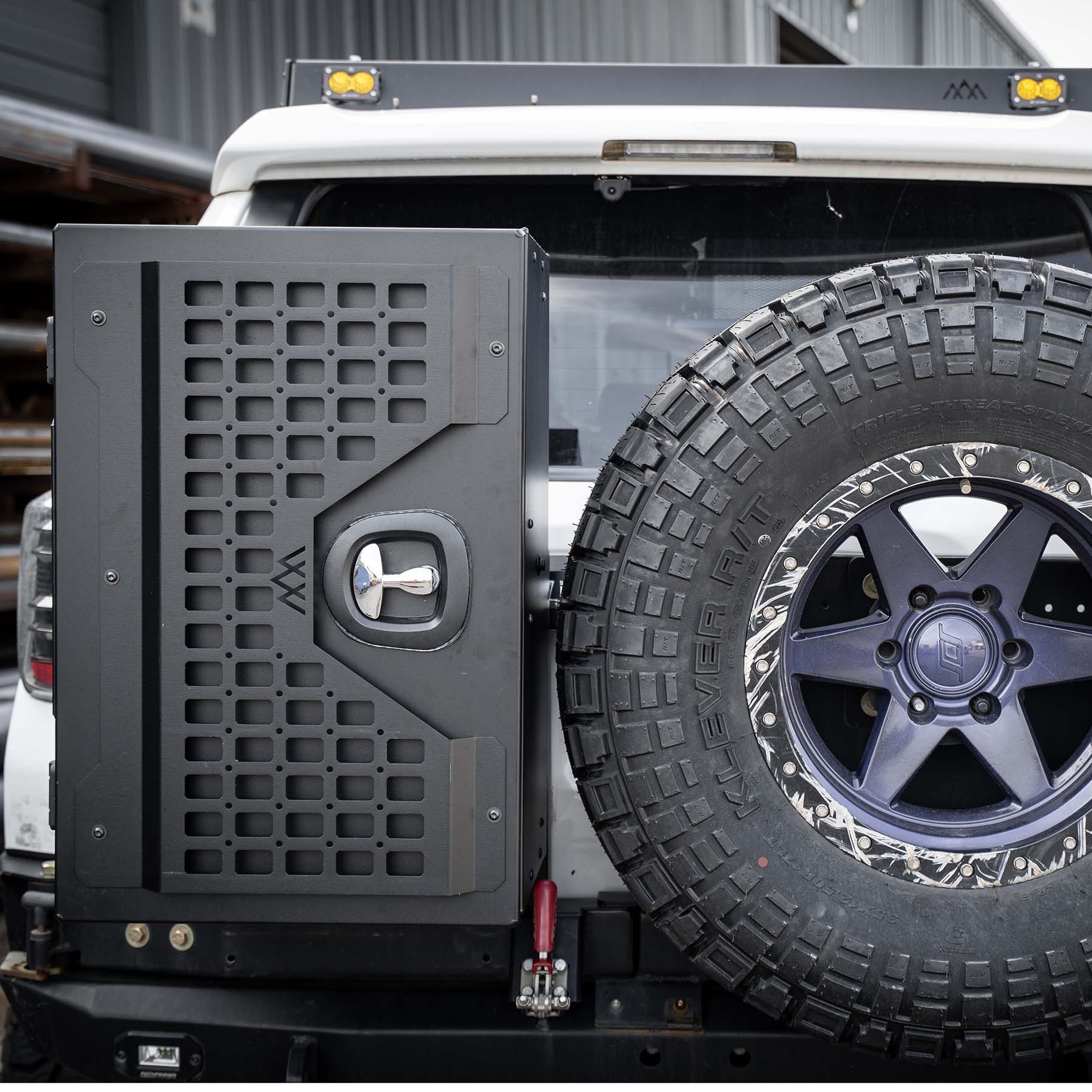 Ram Promaster Rear Door Cargo Rack Storage Boxes - Nomadic Supply Company®