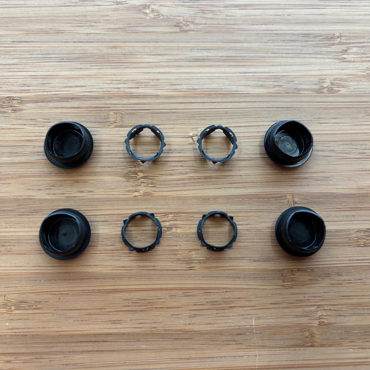 A-Pillar Grab Handle Replacement Plugs w/ Metal Inserts for Mercedes ...